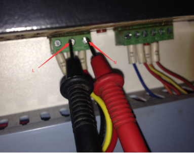 Machine short circuit detection